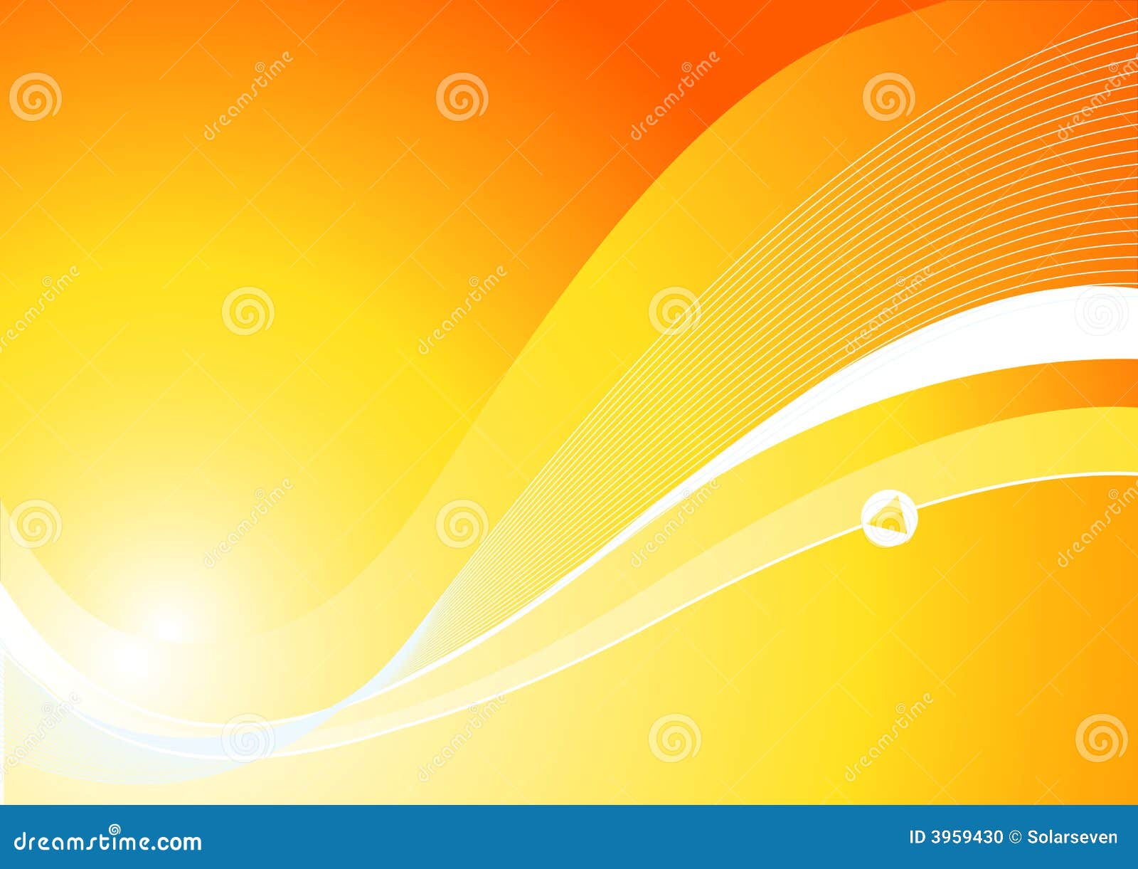 Dynamic Orange Light Beams Background Royalty-Free Stock Image ...