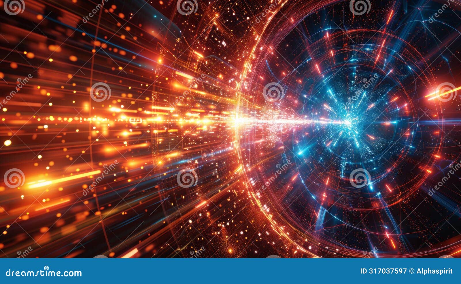 Dynamic Particles and Light Effects in Abstract Quantum Computation and ...