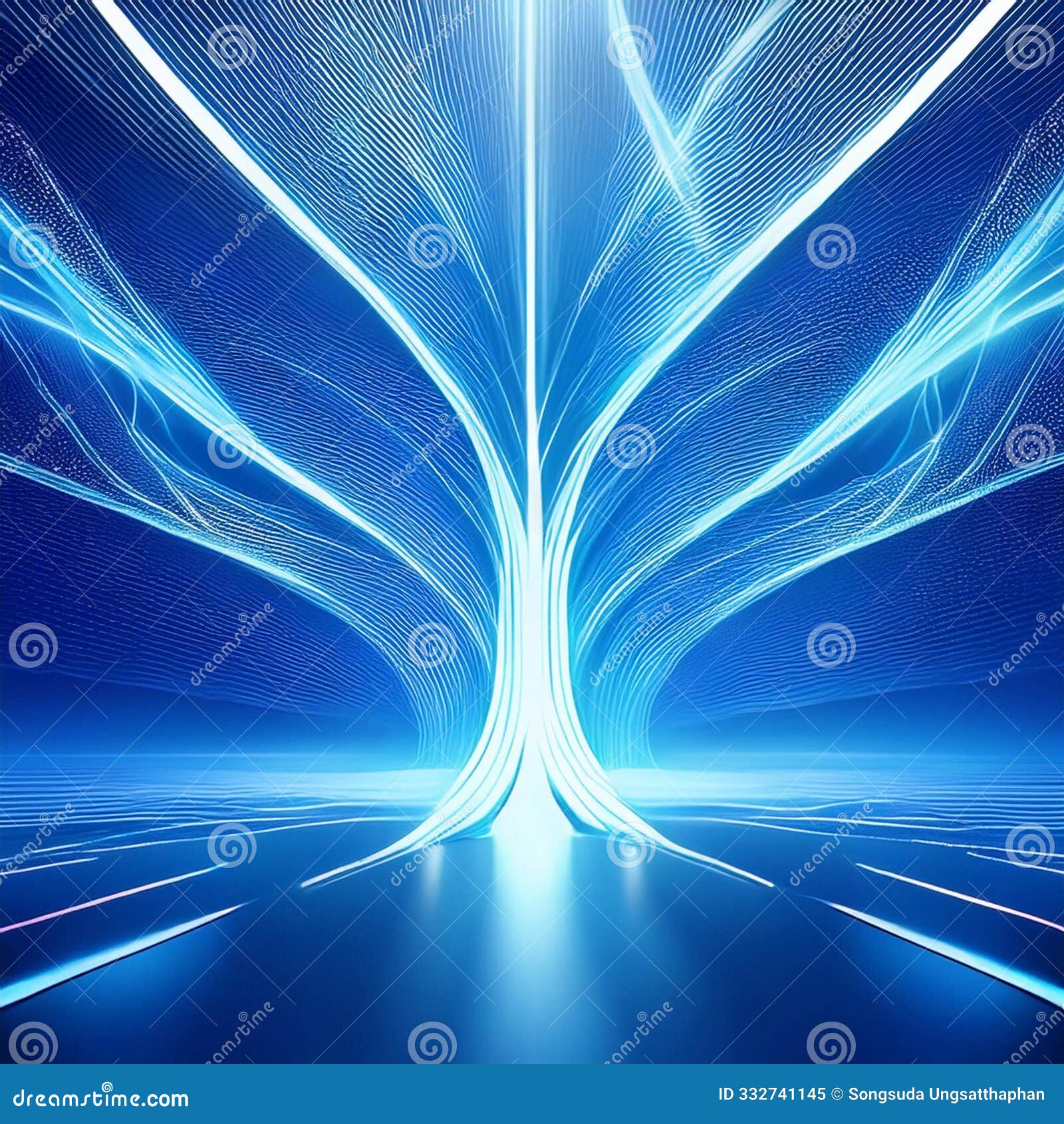 Dynamic Pattern of Moving Lights, Waves of Color Shifting Across the ...