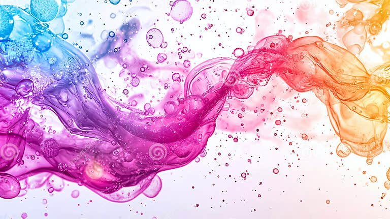 Dynamic Patterns of Chemical Compounds in Abstract Art Visualize ...