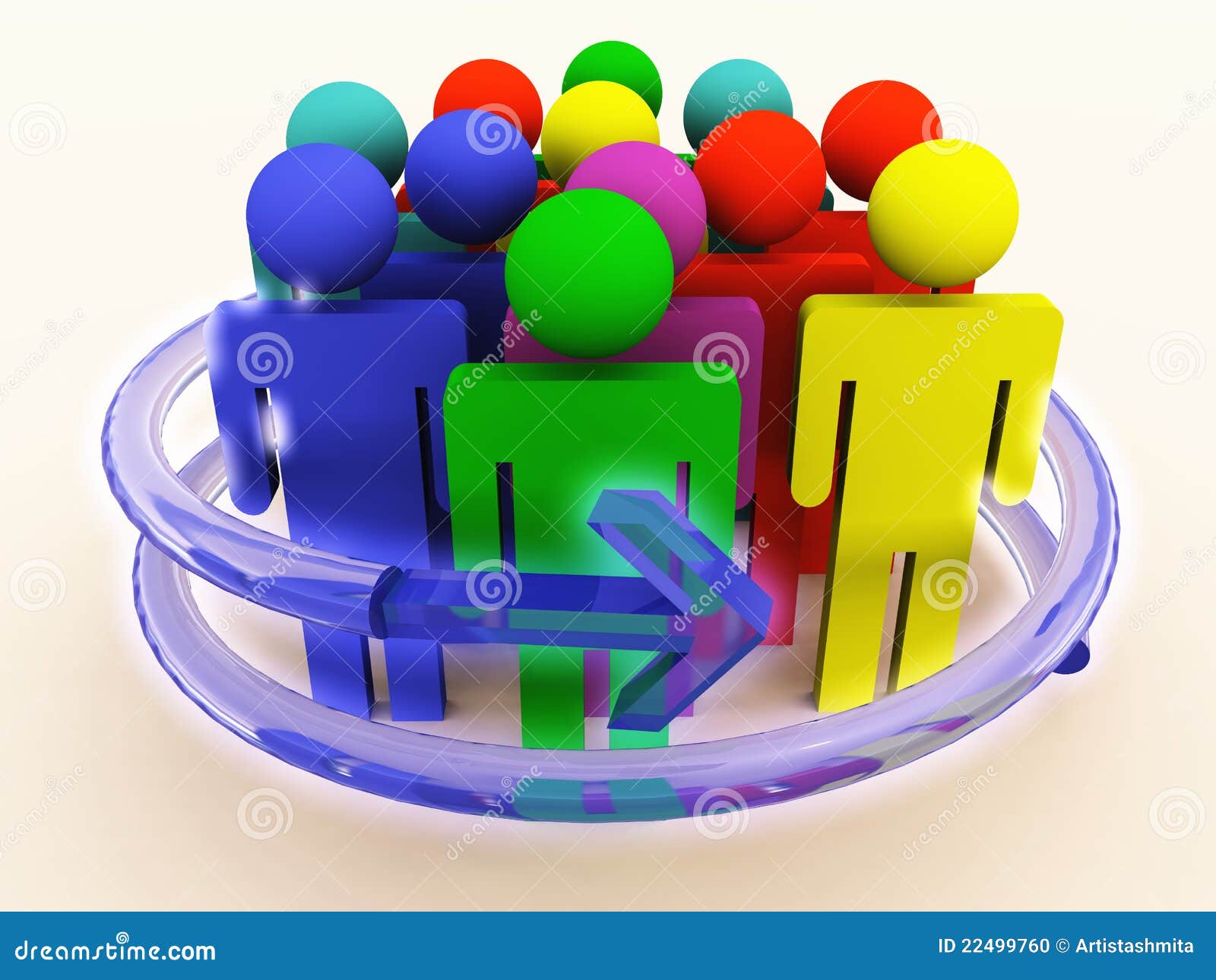 Dynamic people stock illustration. Illustration of person - 22499760