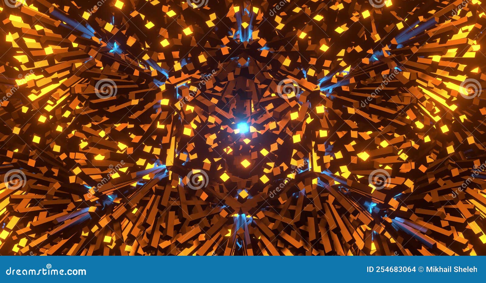 Color Crystals that Change Shape and Size. Stock Footage - Video of ...