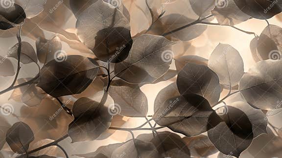 Dynamic Plant Patterns Interacting with Light and Shadows on a Bright ...