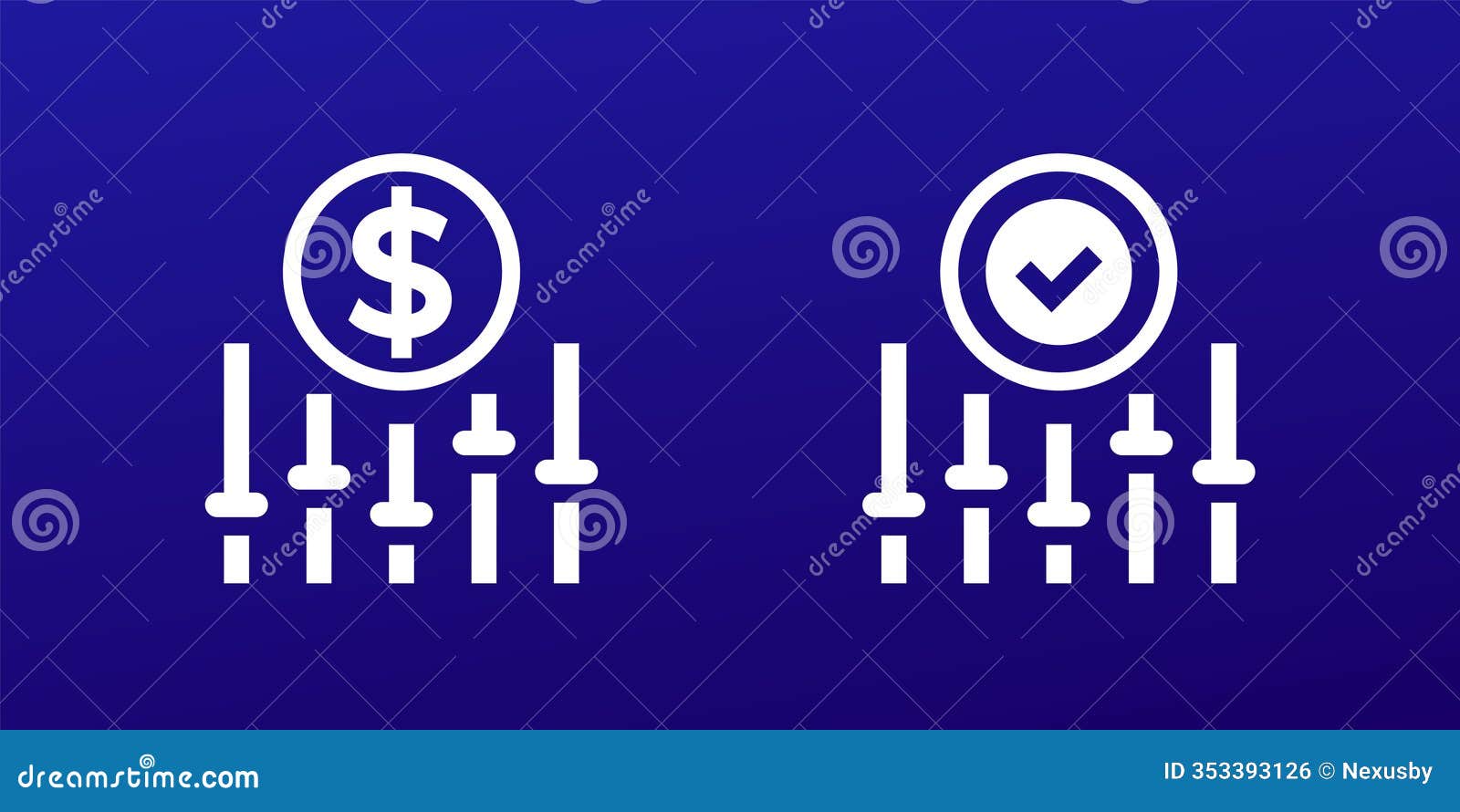 Dynamic Pricing Or Flexible Price Vector Icons | CartoonDealer.com ...