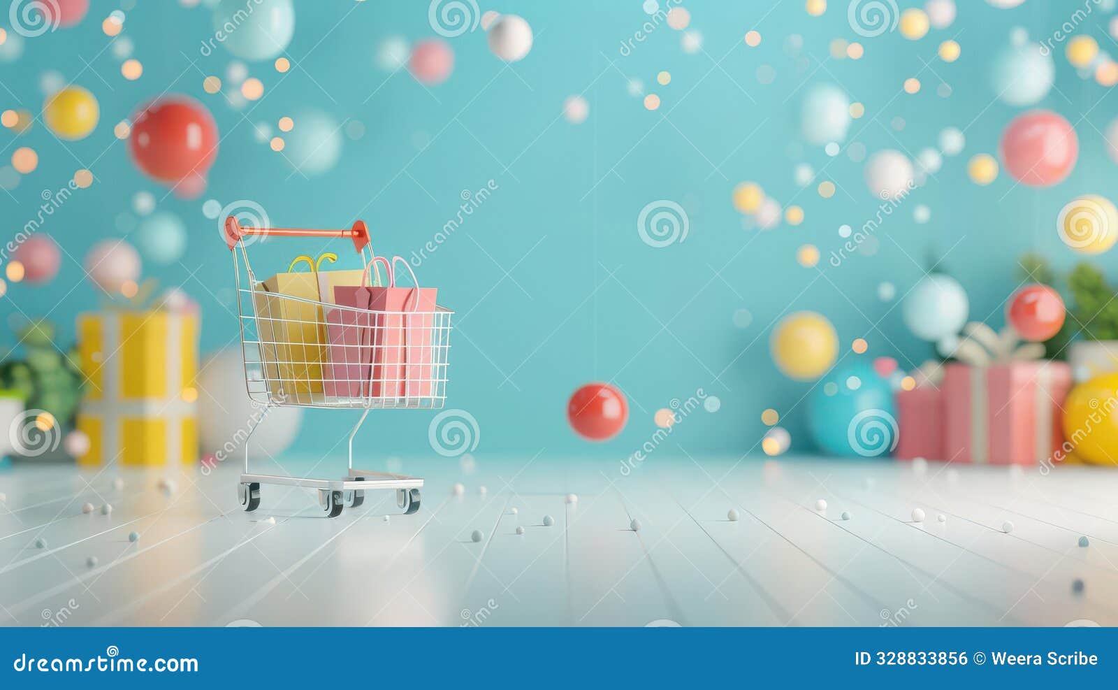 Dynamic Pricing, Realtime Adjustments, 3D Illustration, Advanced Retail ...