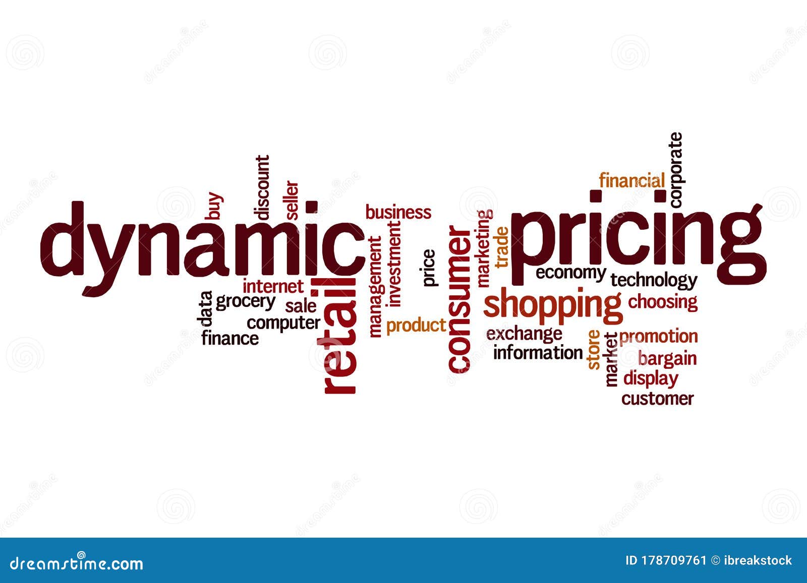 Dynamic Pricing Word Cloud Concept Stock Illustration - Illustration of ...