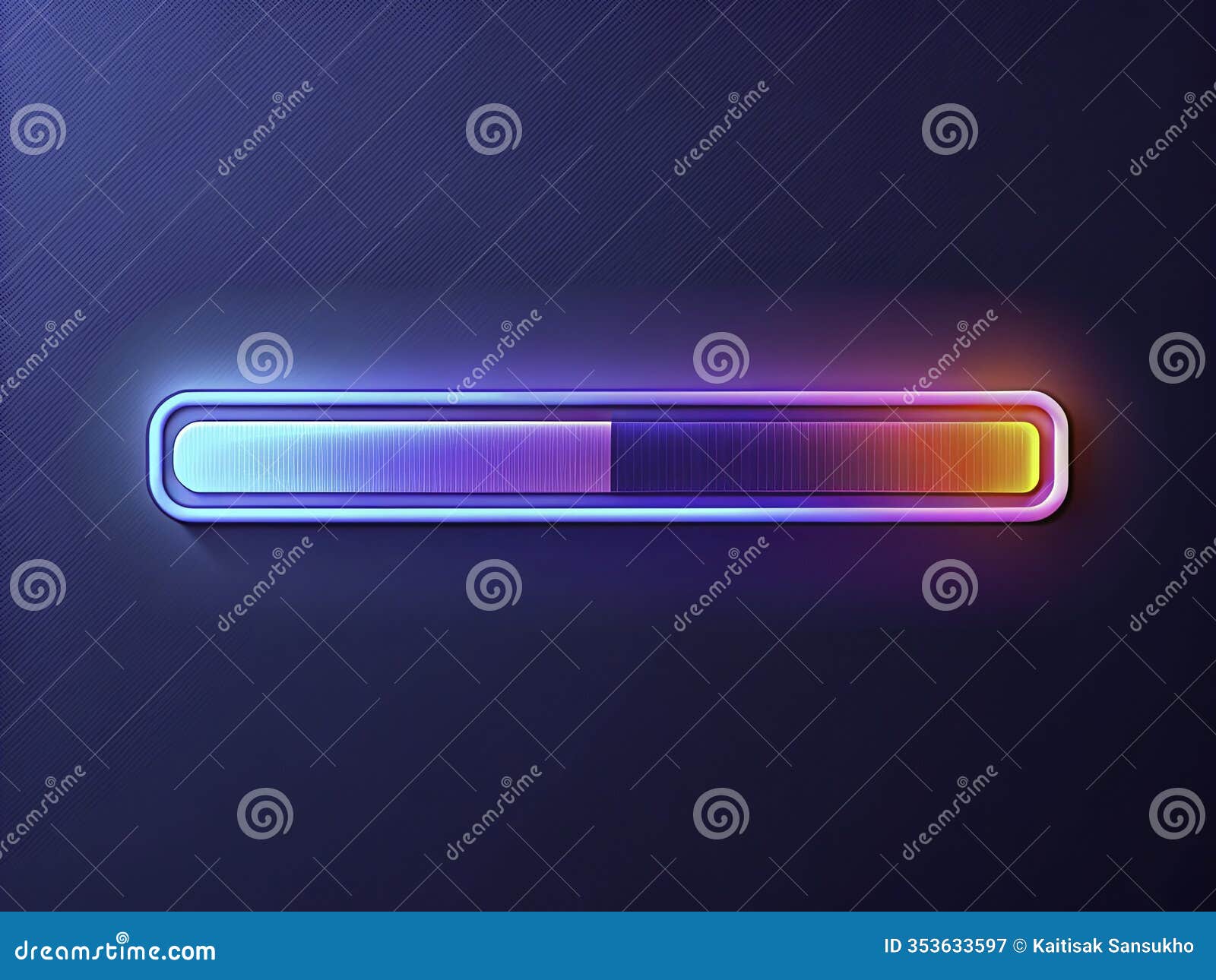 Dynamic Progress Bar UI Element Aerial Perspective of Download and ...