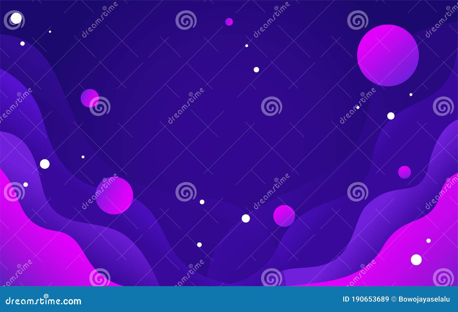 Dynamic Purple Colorful Abstract Background Design Stock Vector ...