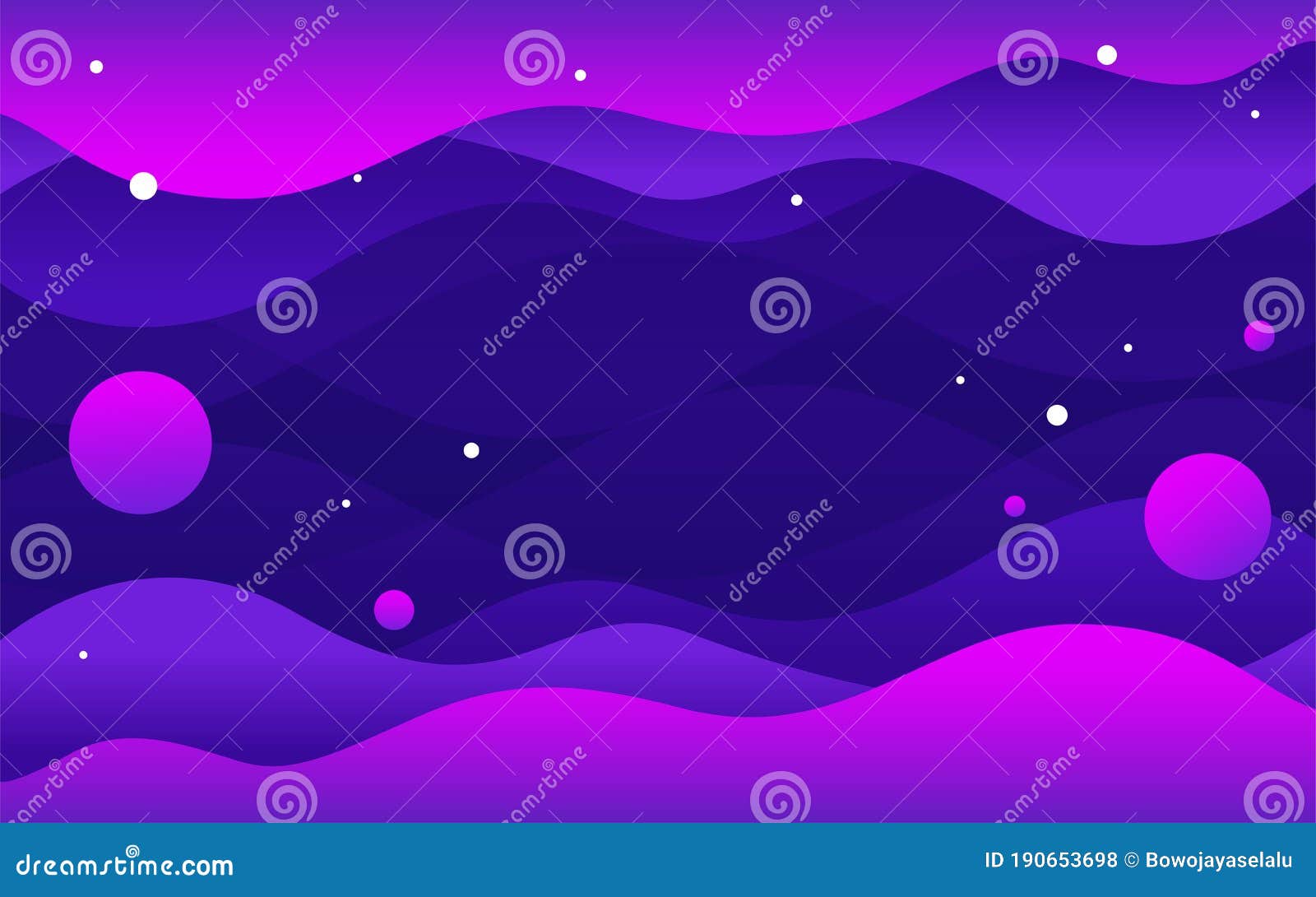 Dynamic Purple Colorful Abstract Background Design Stock Vector ...