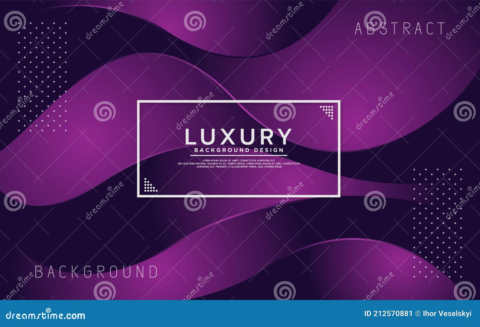 Dynamic Purple Colorful Abstract Modern Background Stock Vector ...