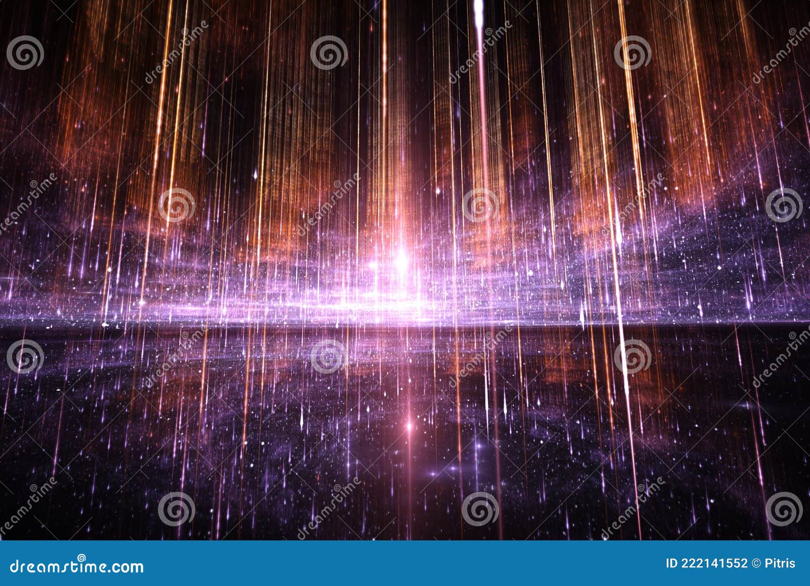 Quantum Field Theory Vector Illustration Scheme And Feynman Diagrams ...