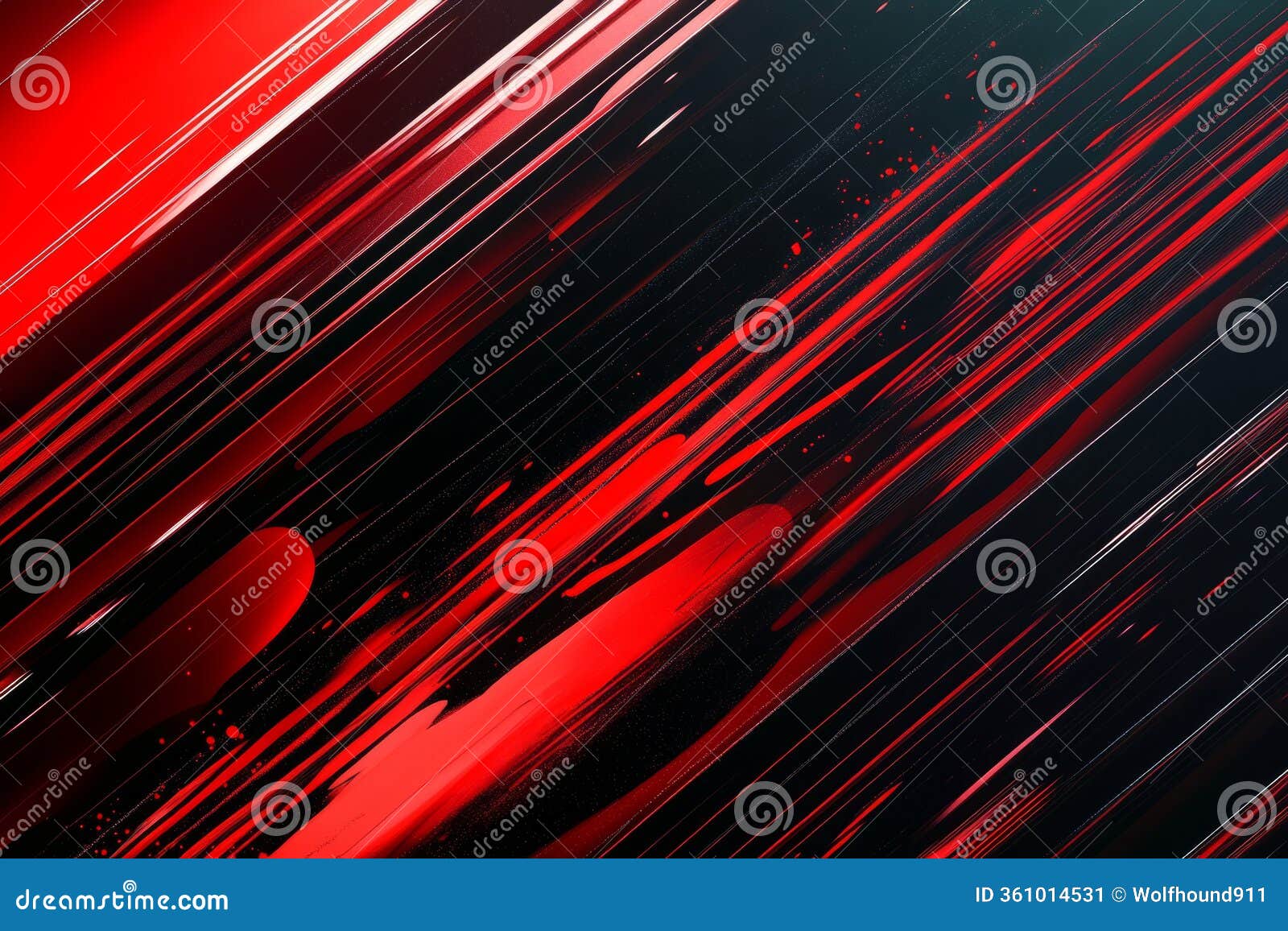 A Dynamic Red and Black Abstract Background with Bold Streaks ...