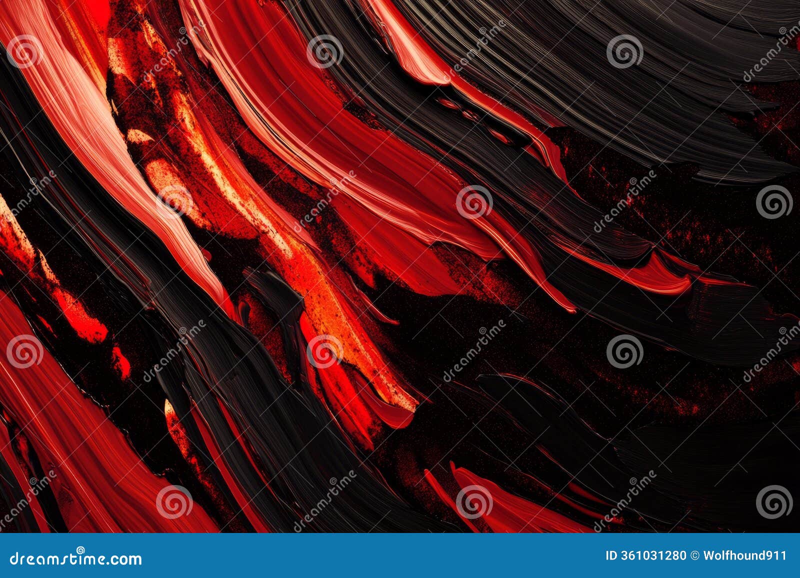 A Dynamic Red and Black Abstract Background with Bold Streaks ...