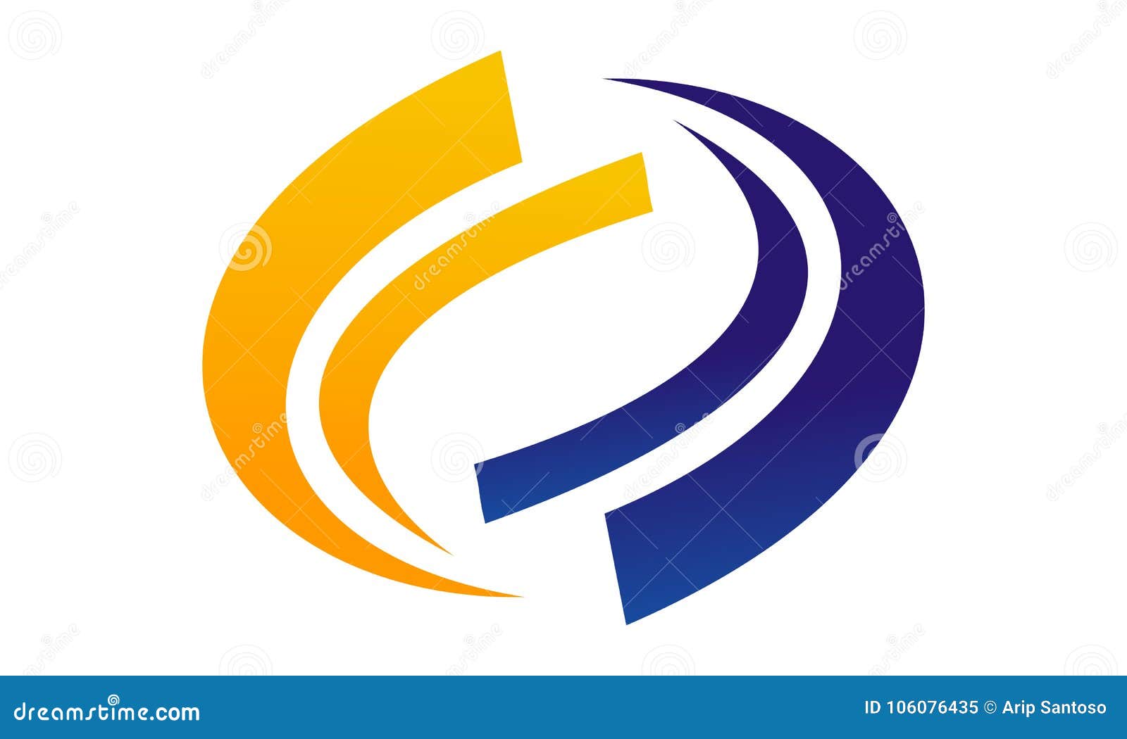 Dynamic Rotation Logo Design Template Stock Vector - Illustration of ...