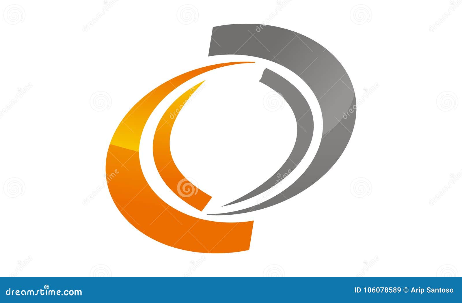 Dynamic Rotation Logo Design Template Stock Vector - Illustration of ...
