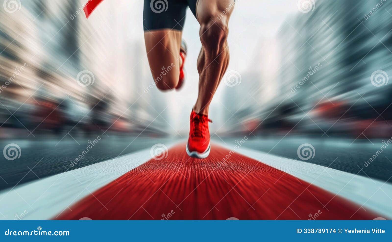 Dynamic Runner Silhouette In Motion For Fitness Graphics Sports Apparel ...