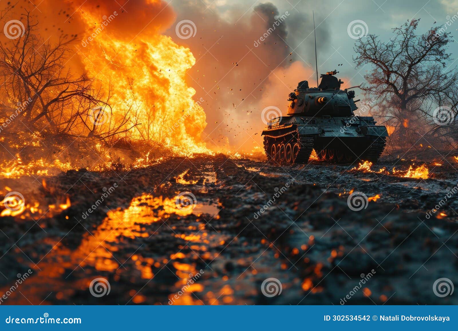 A Dynamic Scene Where Advanced Weaponry and Futuristic Projectiles ...