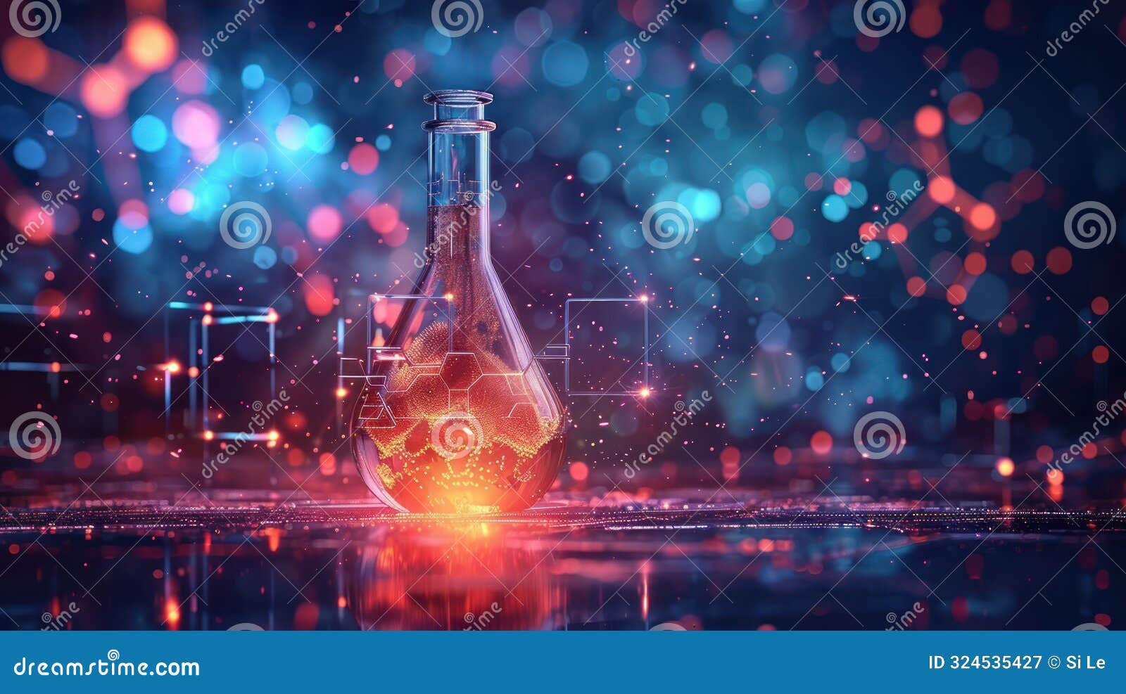 Dynamic Science Experiment Background with Data Analysis and Innovation ...