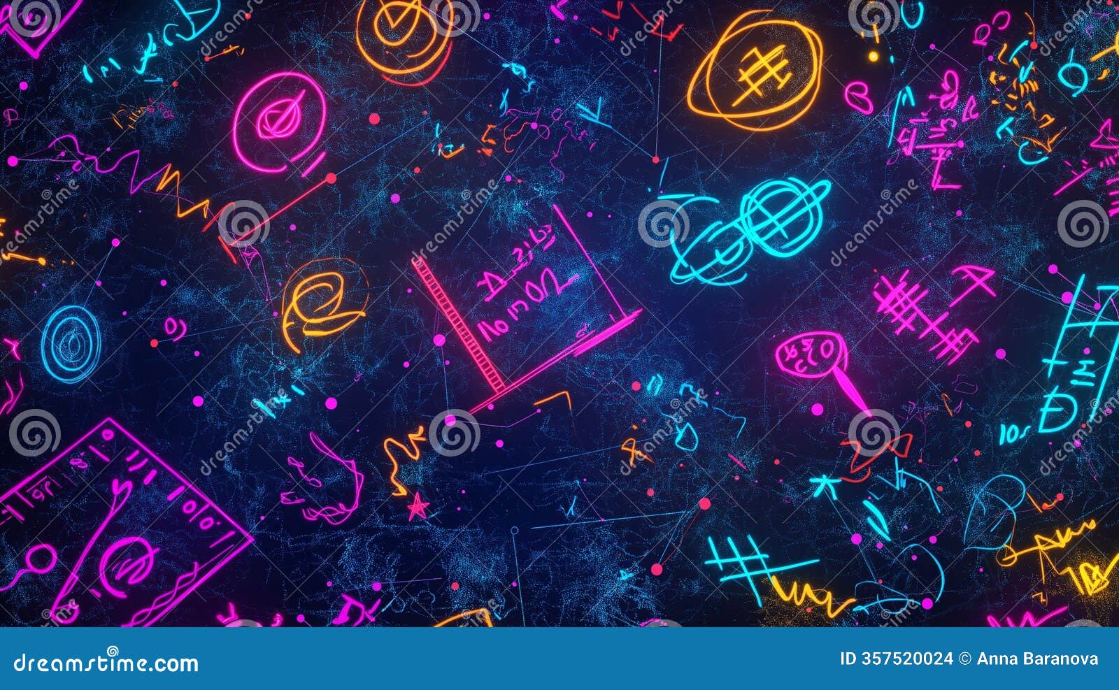 A Dynamic and Seamless Pattern of Mathematical Symbols and Formulas ...