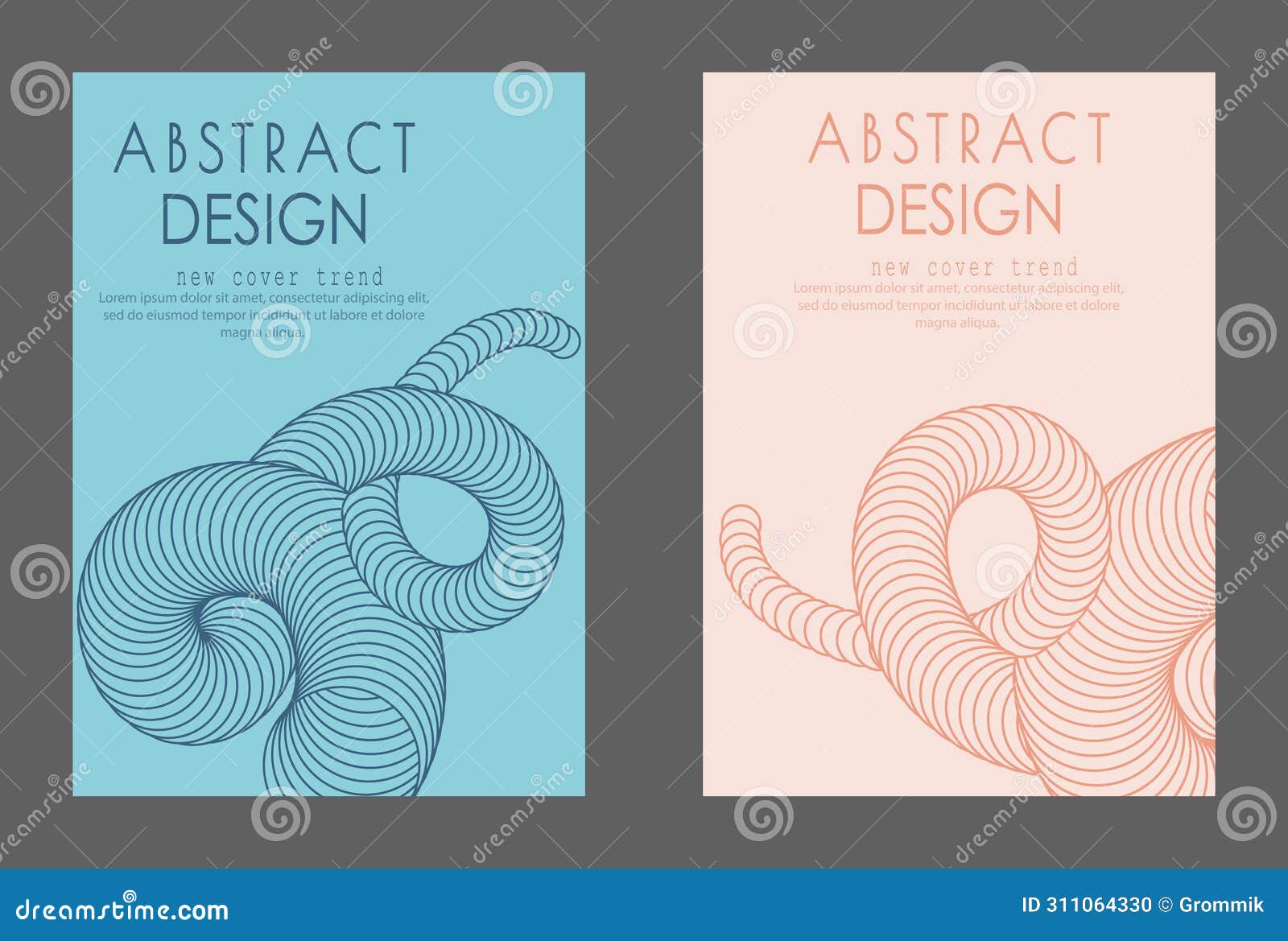 The Dynamic Shape of the Parallel Lines Creates the Illusion of Volume ...