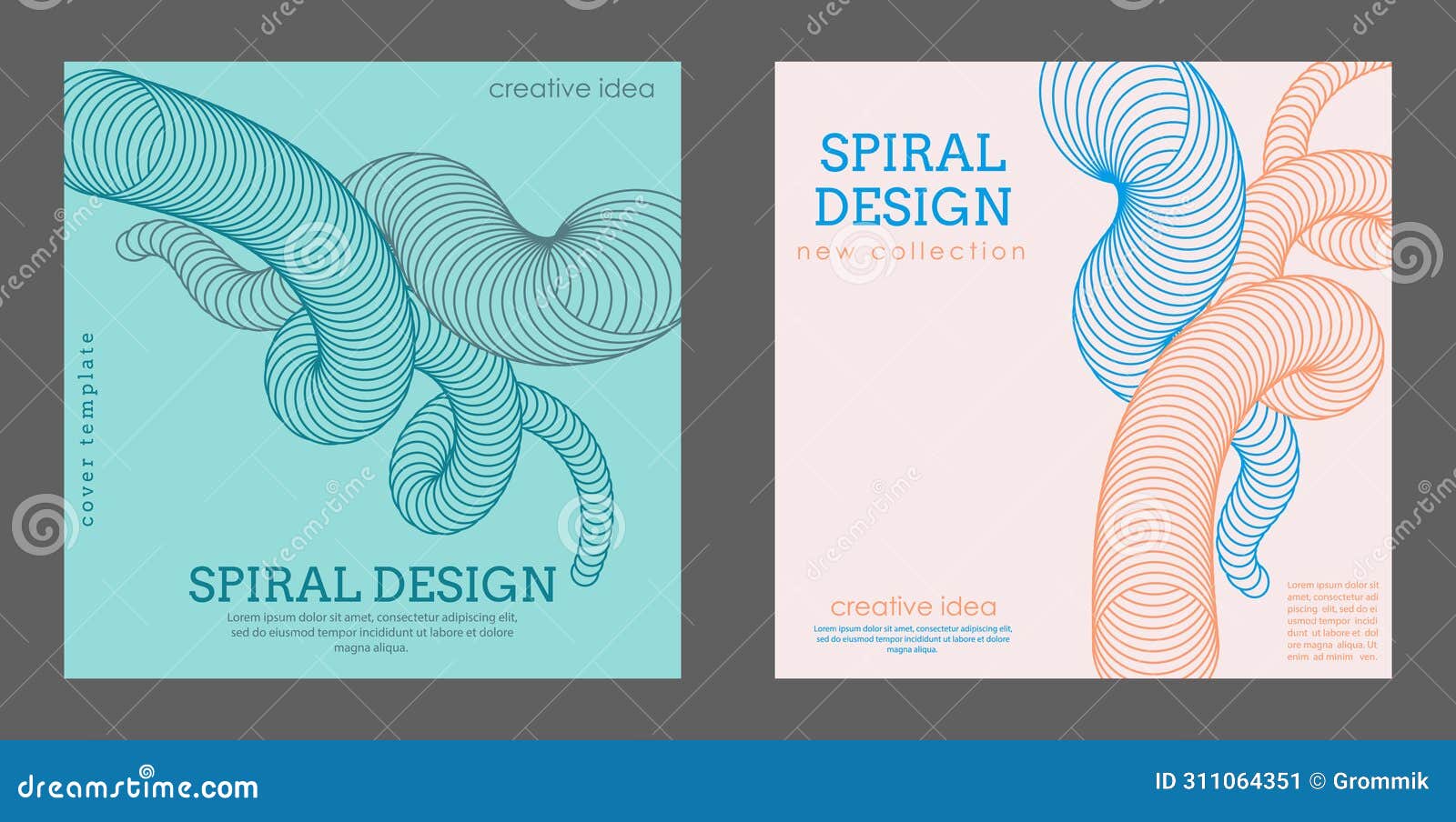 The Dynamic Shape of the Parallel Lines Creates the Illusion of Volume ...