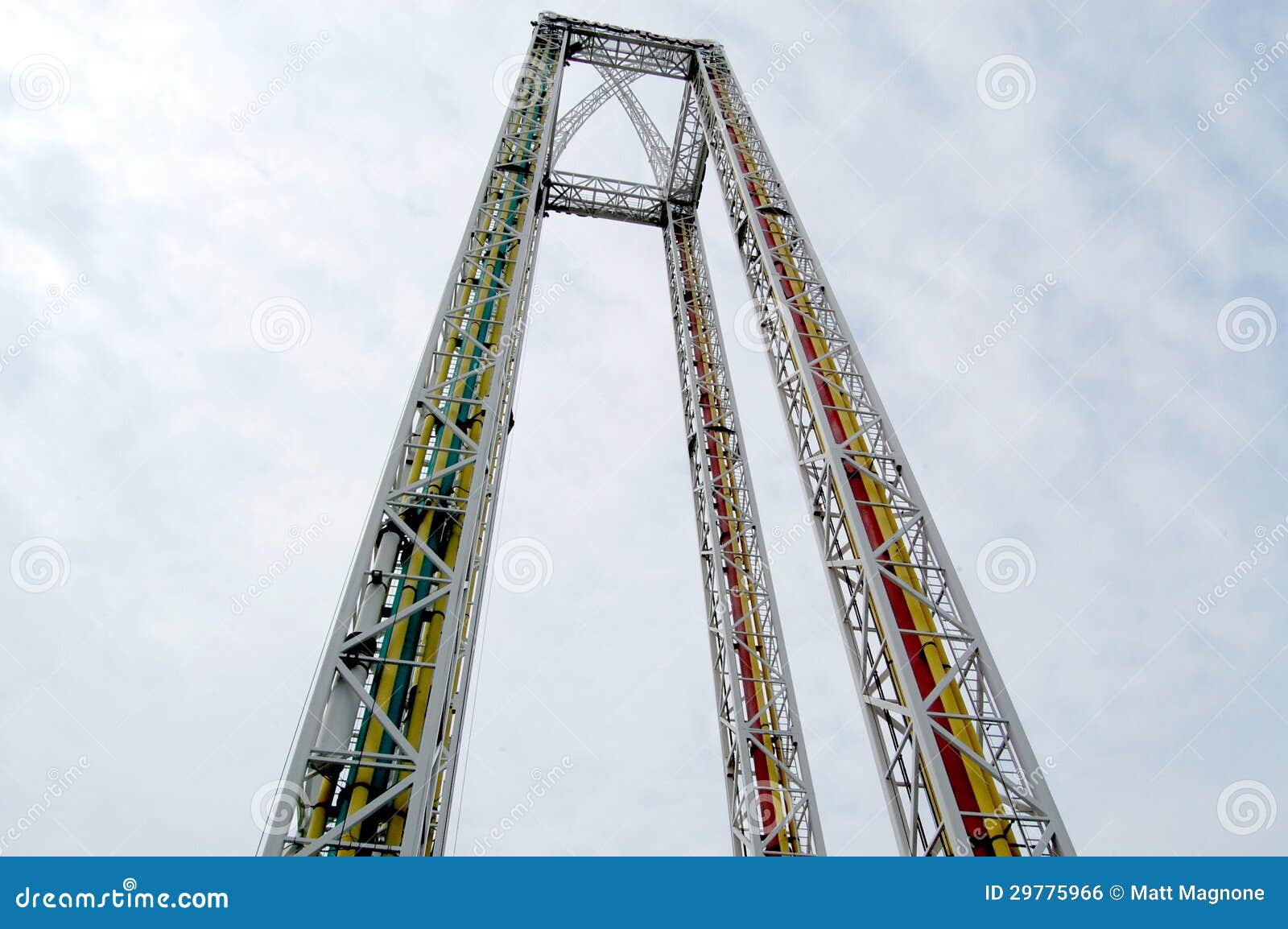 Amusement Park Ride stock photo. Image of giant, amusement - 29775966