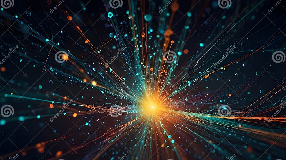 Dynamic Simulation of Quantum Particles Glowing in an Abstract Field ...