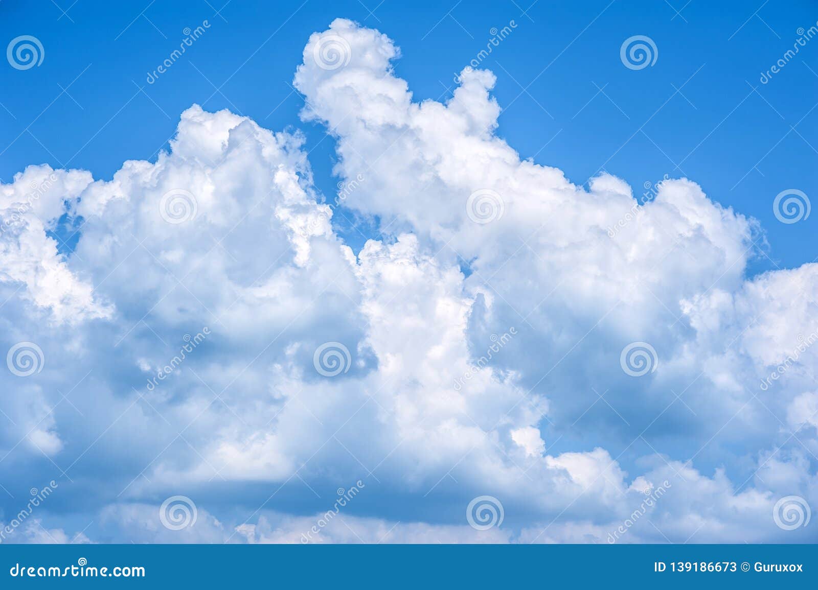 Dynamic Sky and Clouds with Copy Space. Abstract Wallpaper Stock Image ...