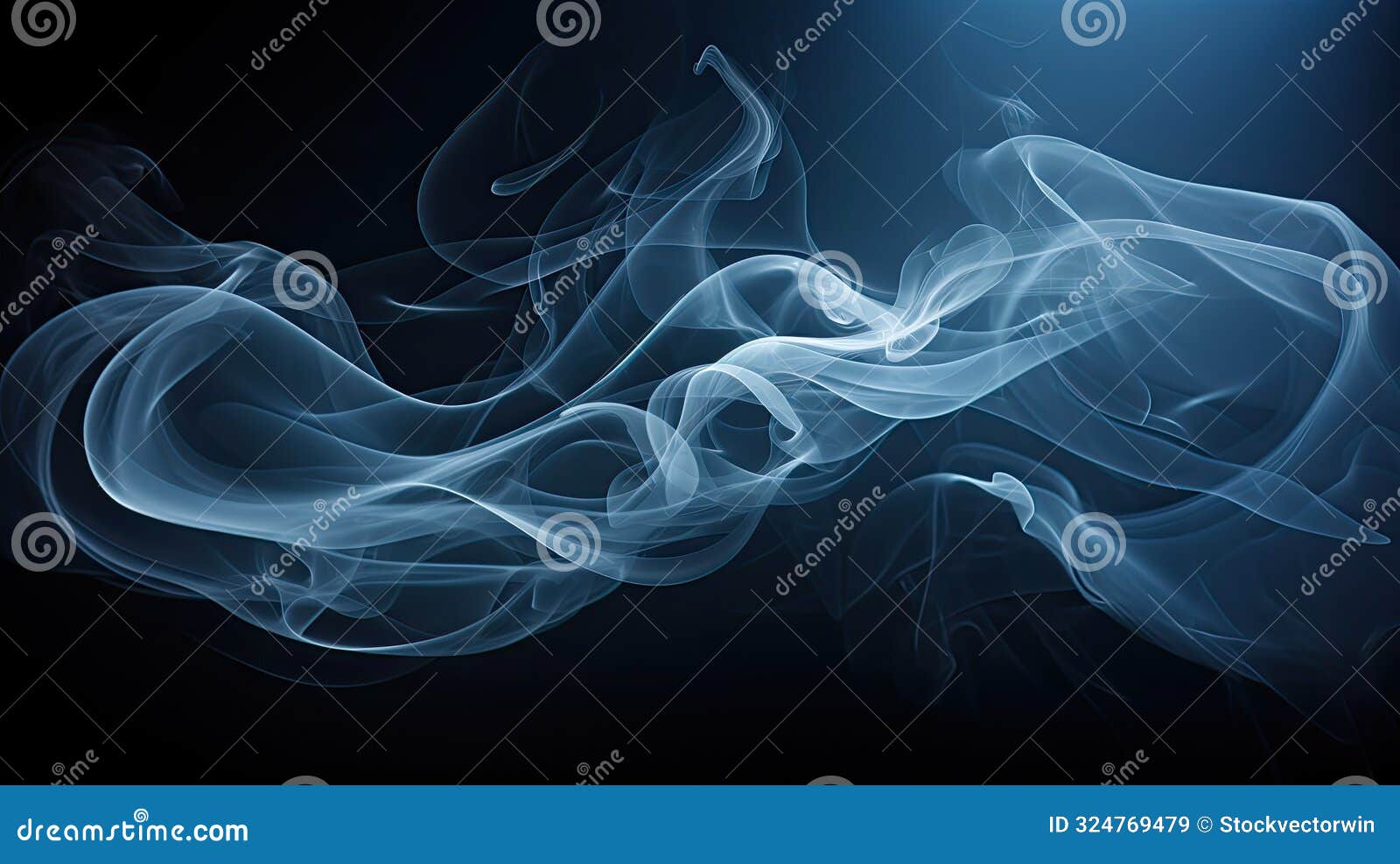 Dynamic Smoke Exploding Outwards With Dramatic Effect Stock Photography ...