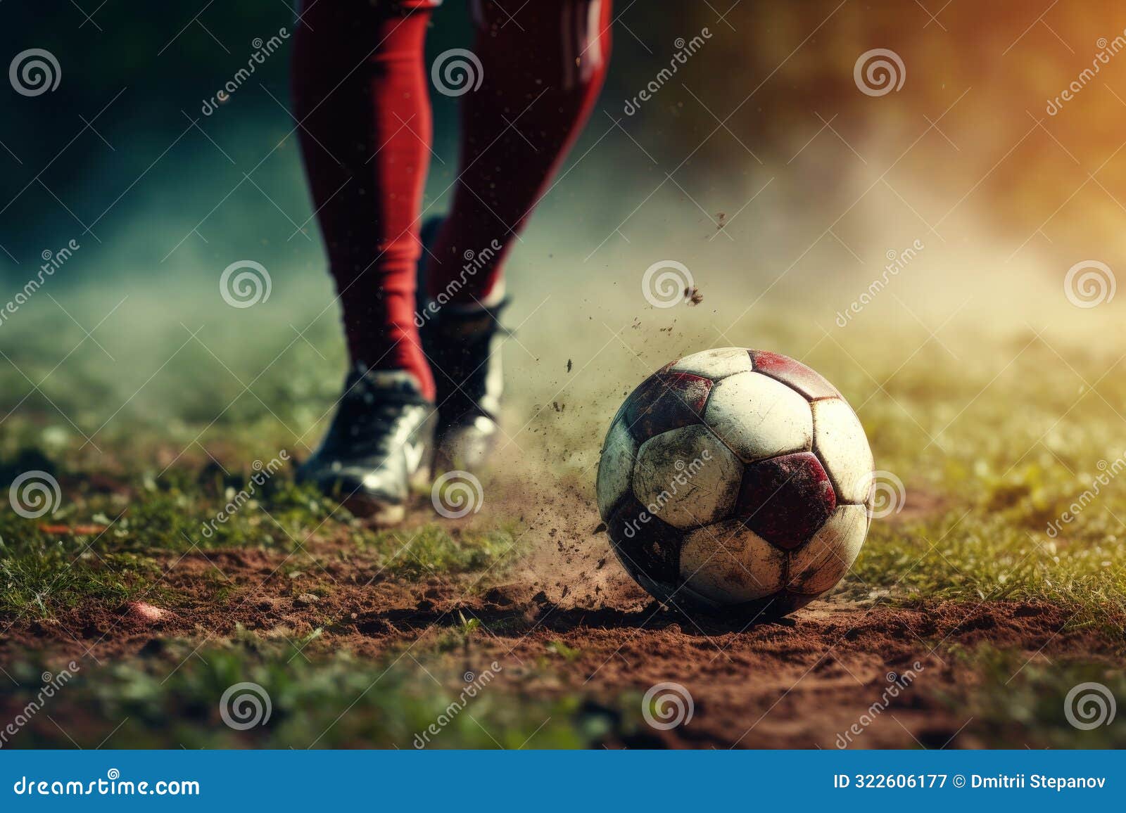Soccer Collage Cartoon Vector | CartoonDealer.com #25456135