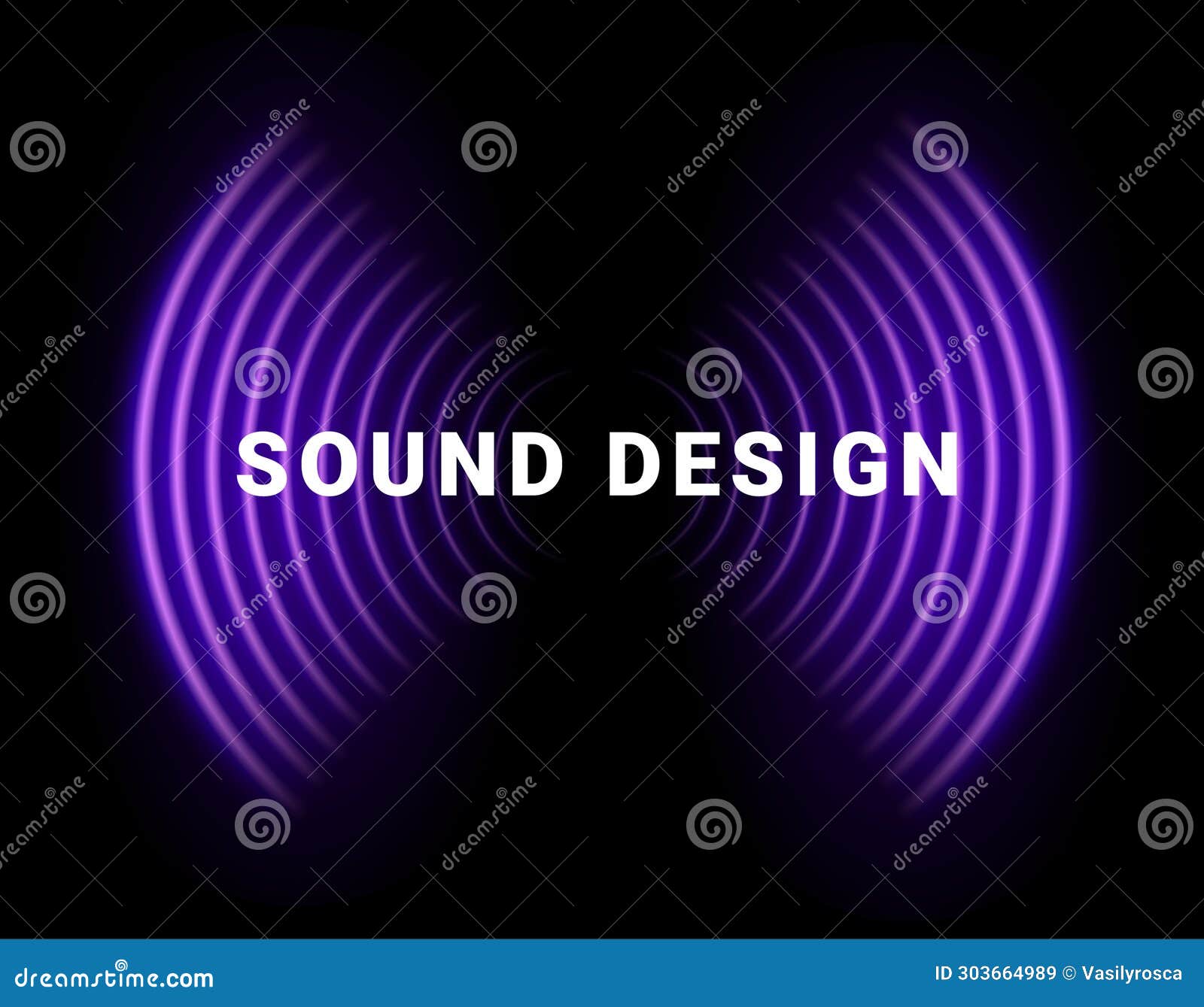 Dynamic Sound Wave Visualization Sound Design Vector Illustration ...