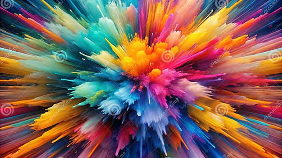 Dynamic Splashes of Bold Colors with Ultra-sharp Textures for an ...