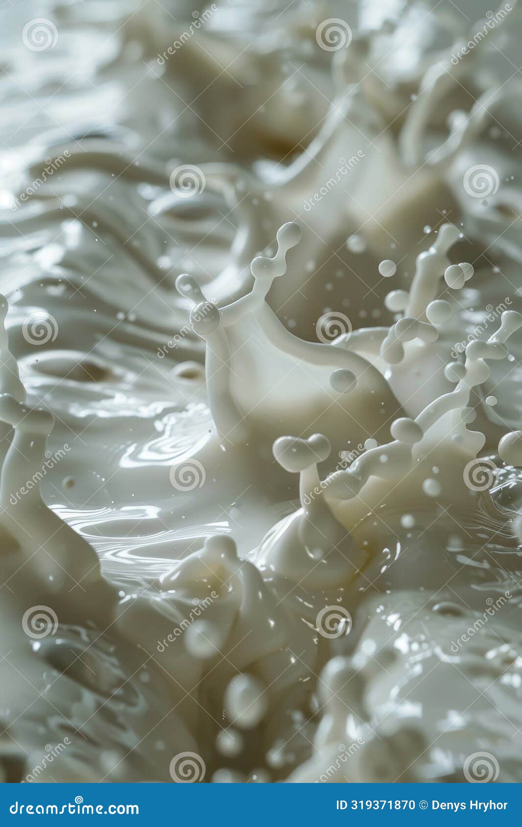 Dynamic Splashes of Milk Filling a Liquid Container in a Chaotic and ...