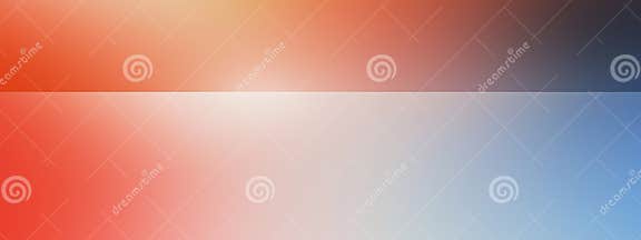 Dynamic Split Gradient Featuring Warm Red and Cool Blue Shades Stock ...