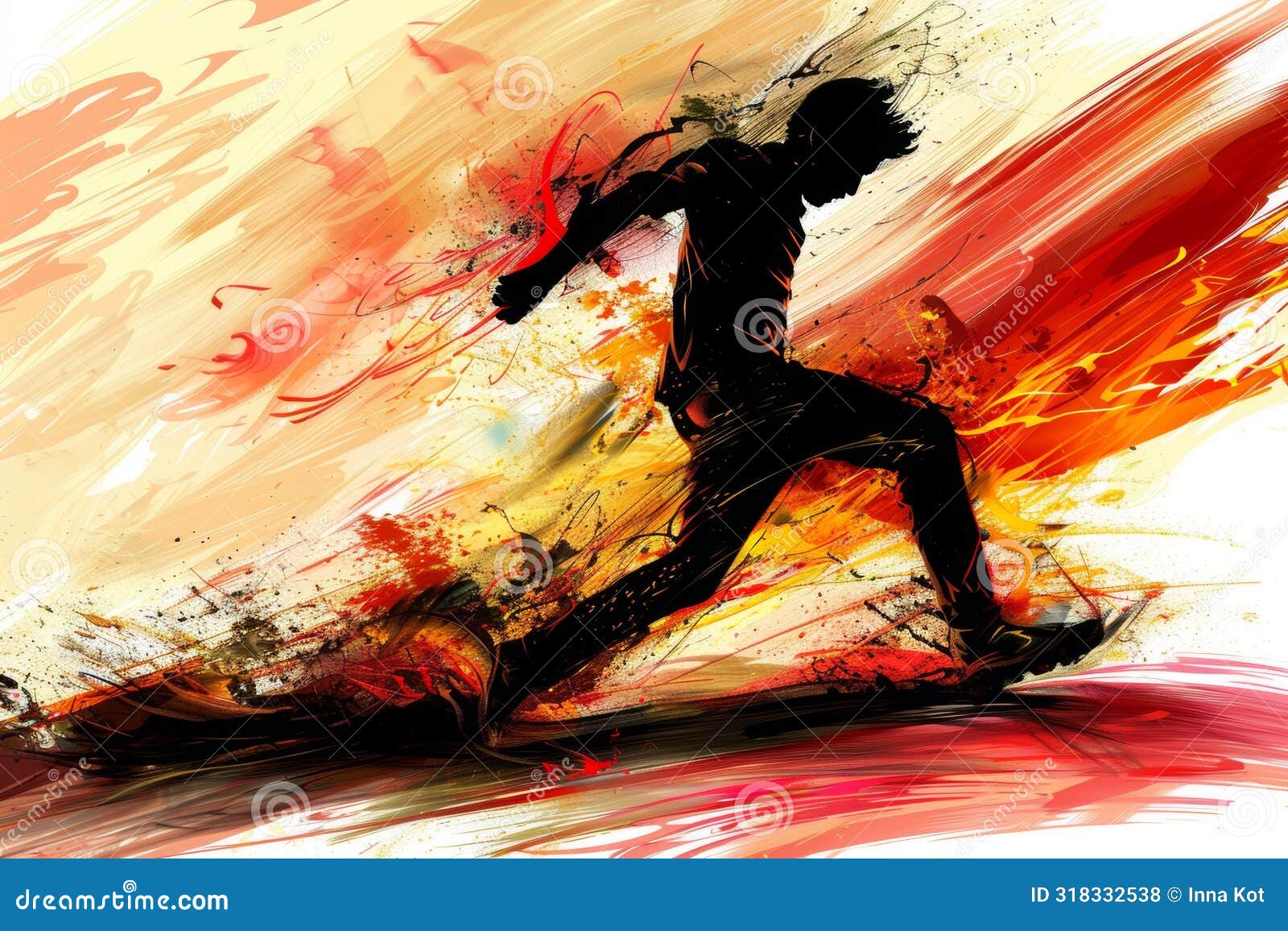 Dynamic Sports Background Vector for Sports Day - Great for ...