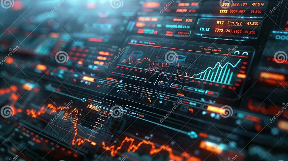 A Dynamic Stock Market Interface Displaying Graphs, Numerical Data, and ... A Dynamic Stock Market Interface Displaying Graphs, Numerical Data, and ...