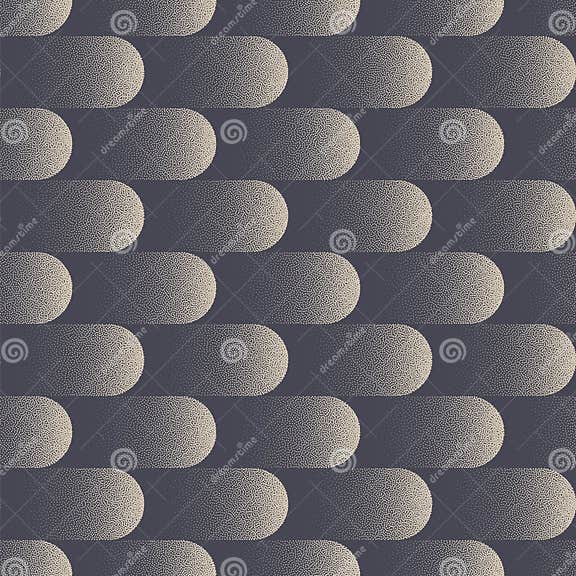 Dynamic Structure Trendy Seamless Pattern Vector Dot Work Abstract Background Stock Vector ...