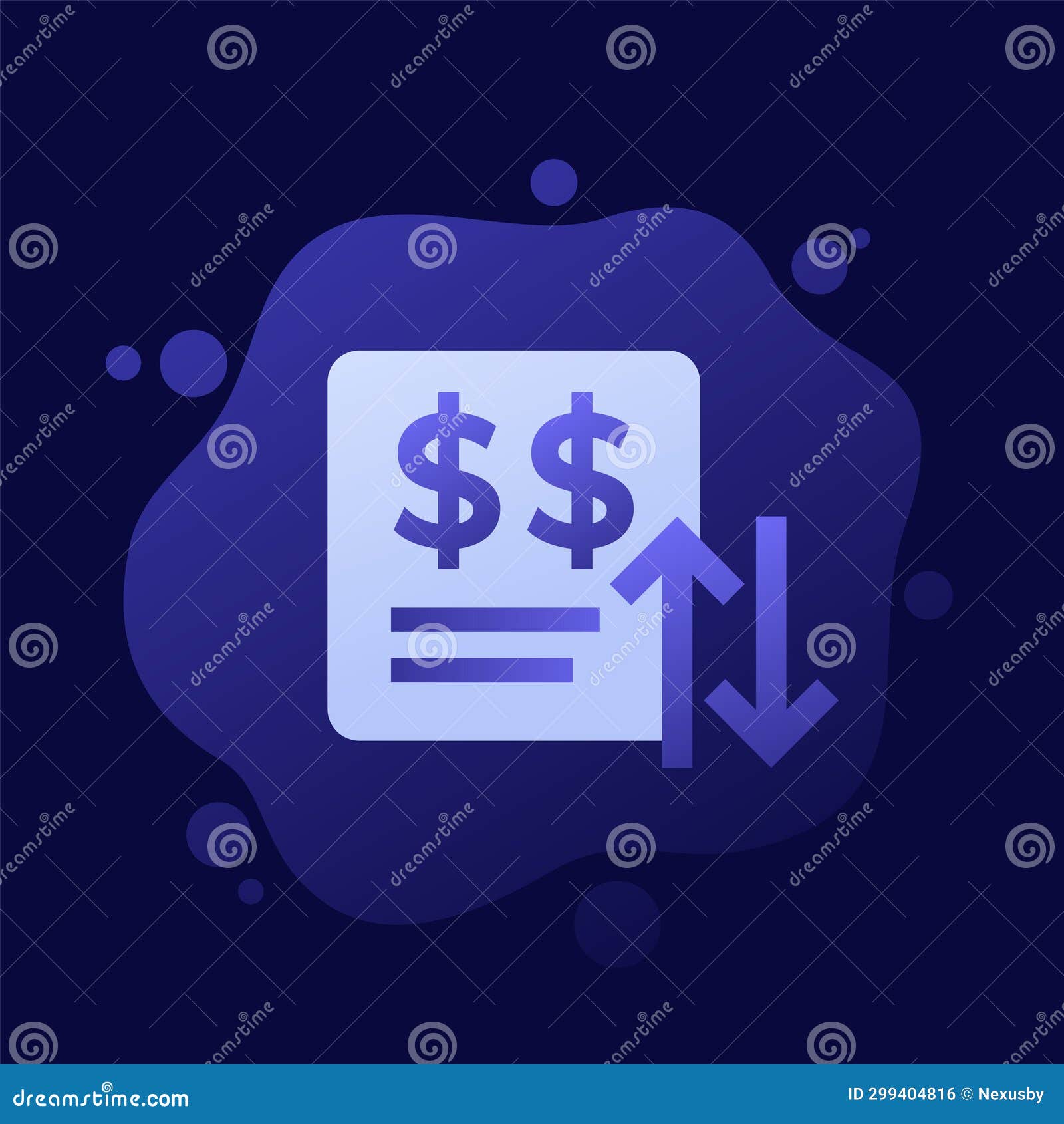 Dynamic or Surge Pricing Icon, Vector Design Stock Illustration ...