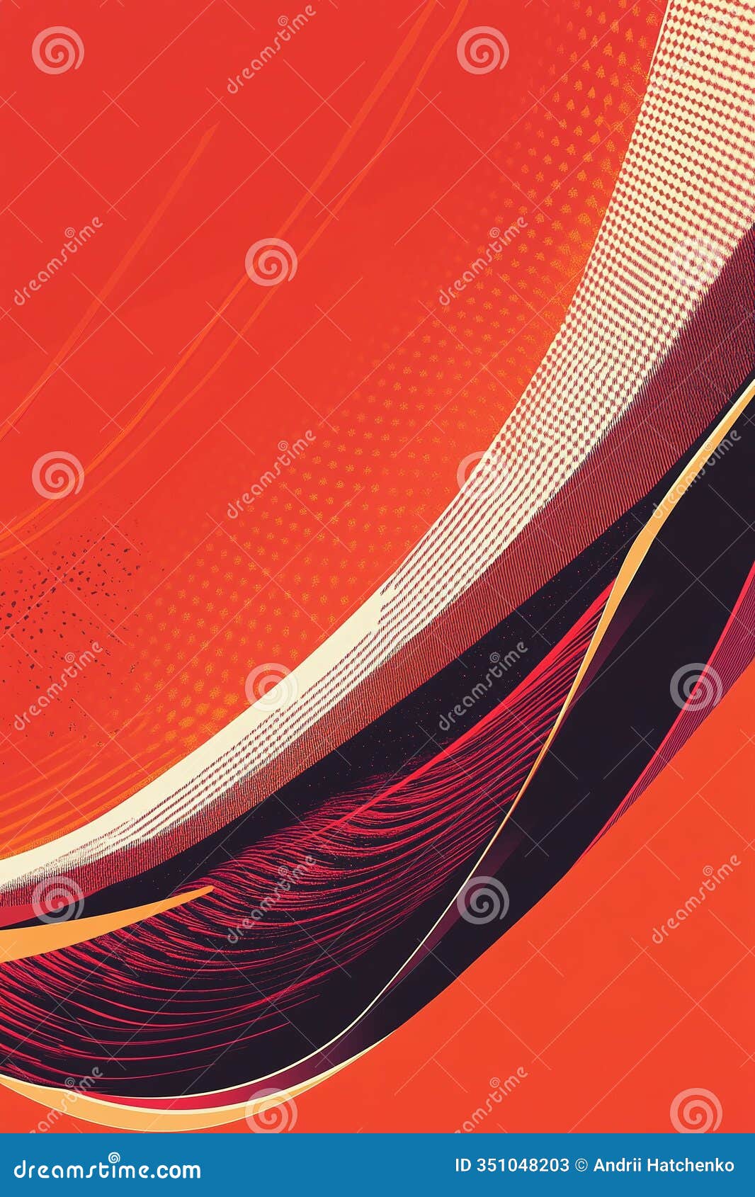 Dynamic Swoosh Patterns for Sports Team Posters. Stock Illustration ...