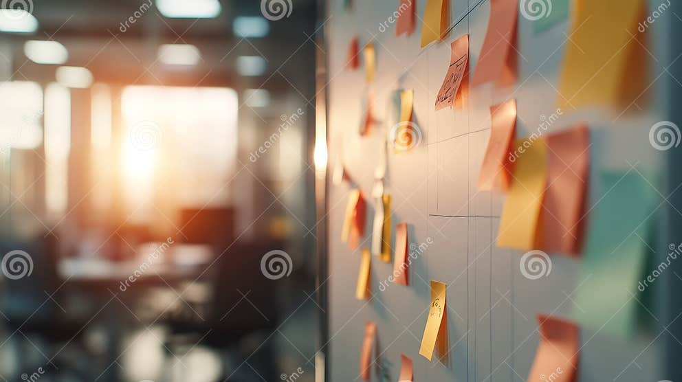 Dynamic Team Organization through Sticky Notes on Office Whiteboard ...