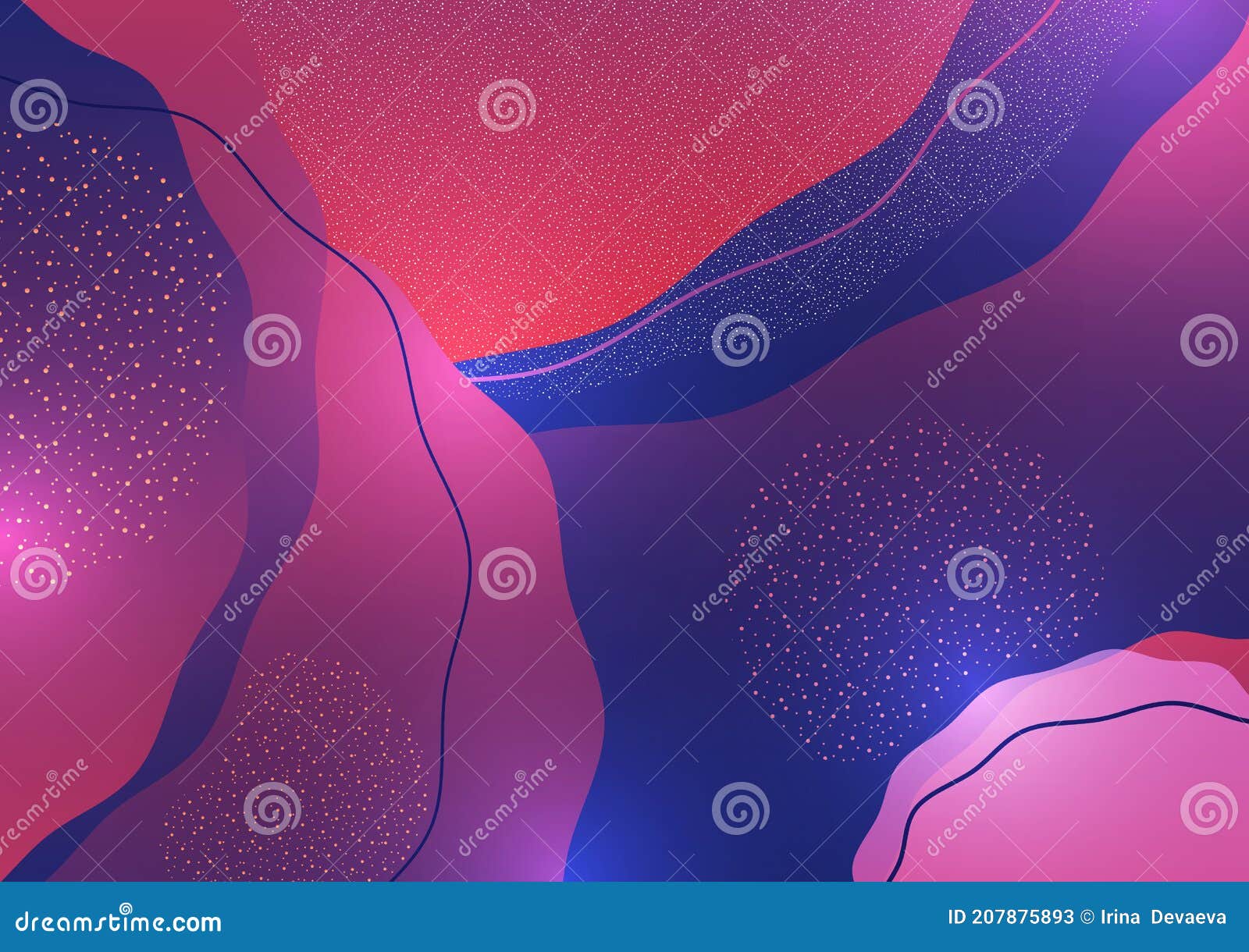Dynamic Texture Background with Modern Fluid Shapes Concept. Creative ...