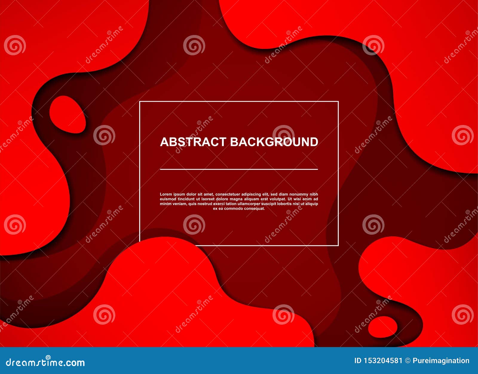 Dynamic Textured Background with Red Color Stock Vector - Illustration ...