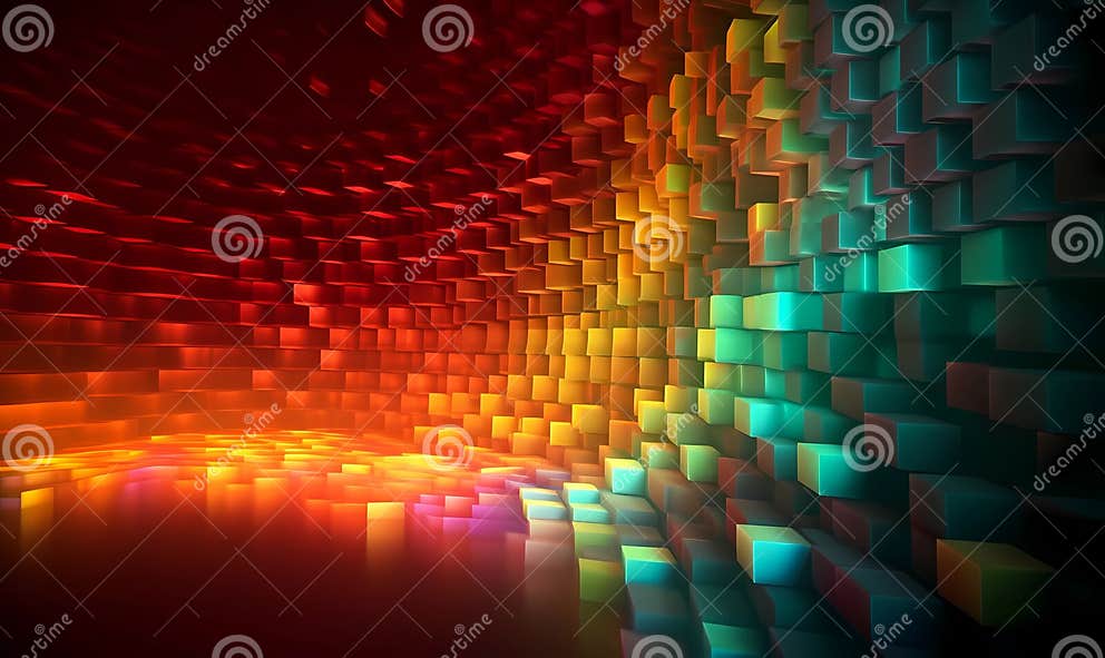 Dynamic Trendy Background. Copy Space Visual Backgrounds of Three ...