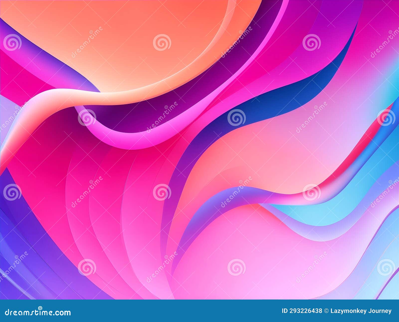Dynamic Trendy Simple Fluid Color Gradient Abstract Background with ...