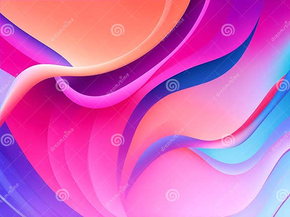 Dynamic Trendy Simple Fluid Color Gradient Abstract Background with ...