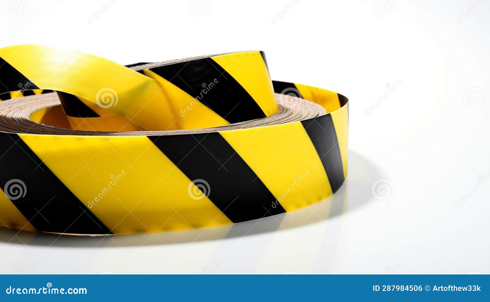 Dynamic Unraveling: Abstract Caution Tape with Bold Diagonal Stripes ...