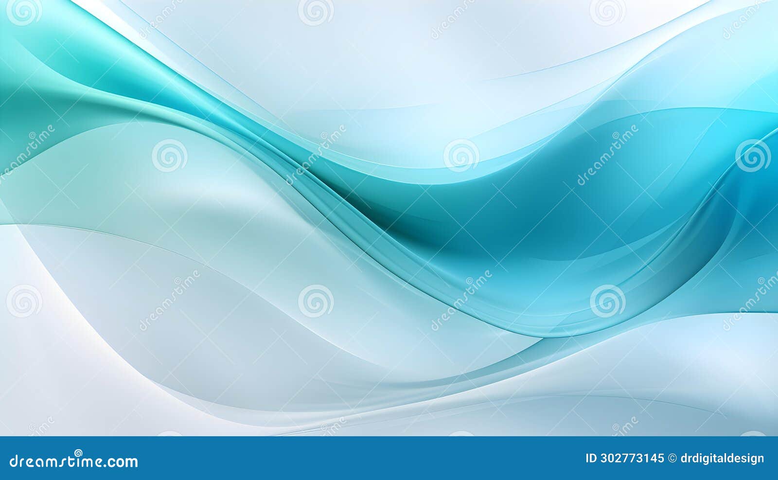 Dynamic Vector Background of Transparent Shapes in Turquoise and White ...