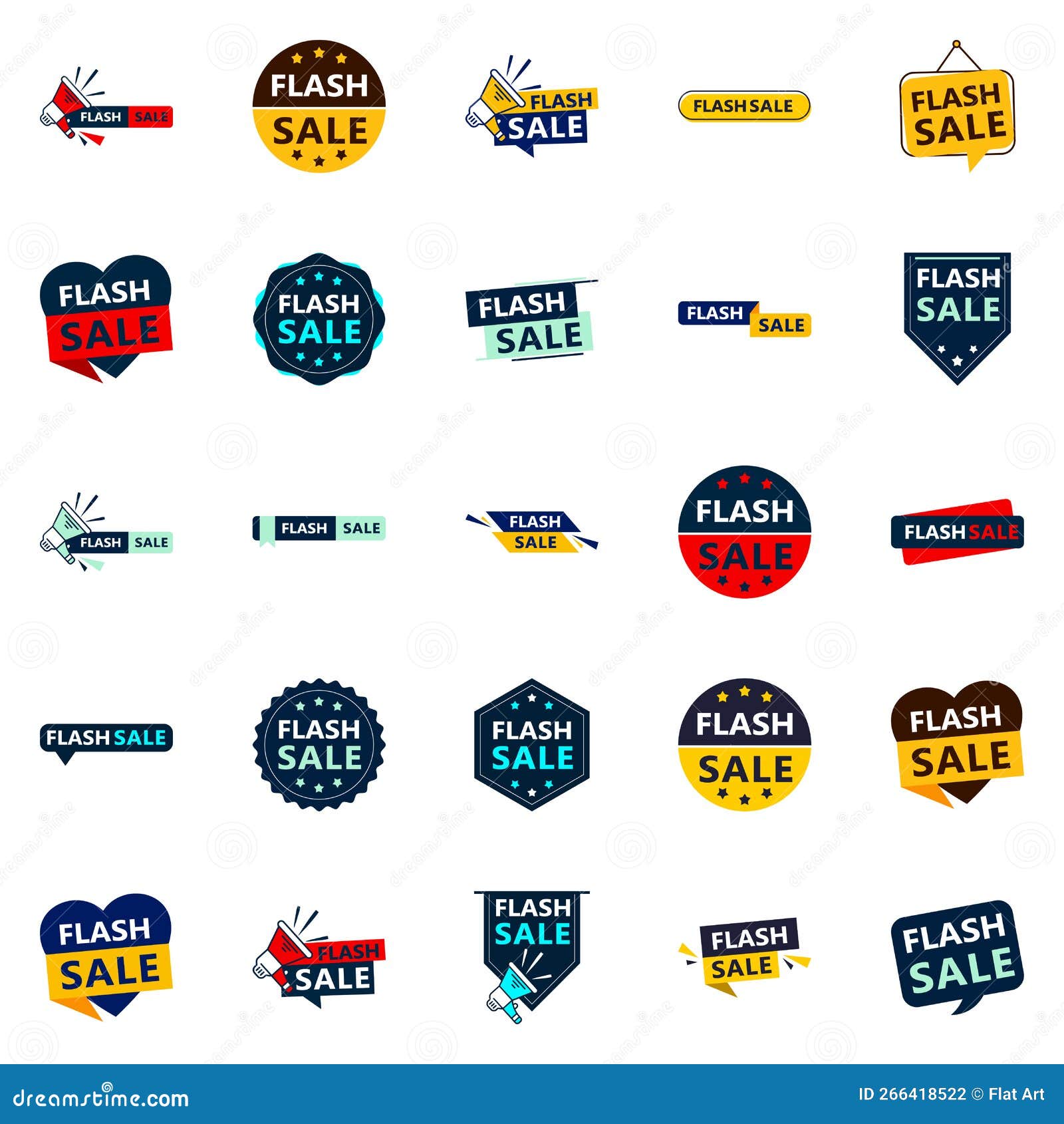 25 Dynamic Vector Designs in the Flash Sale Pack Perfect for Product ...