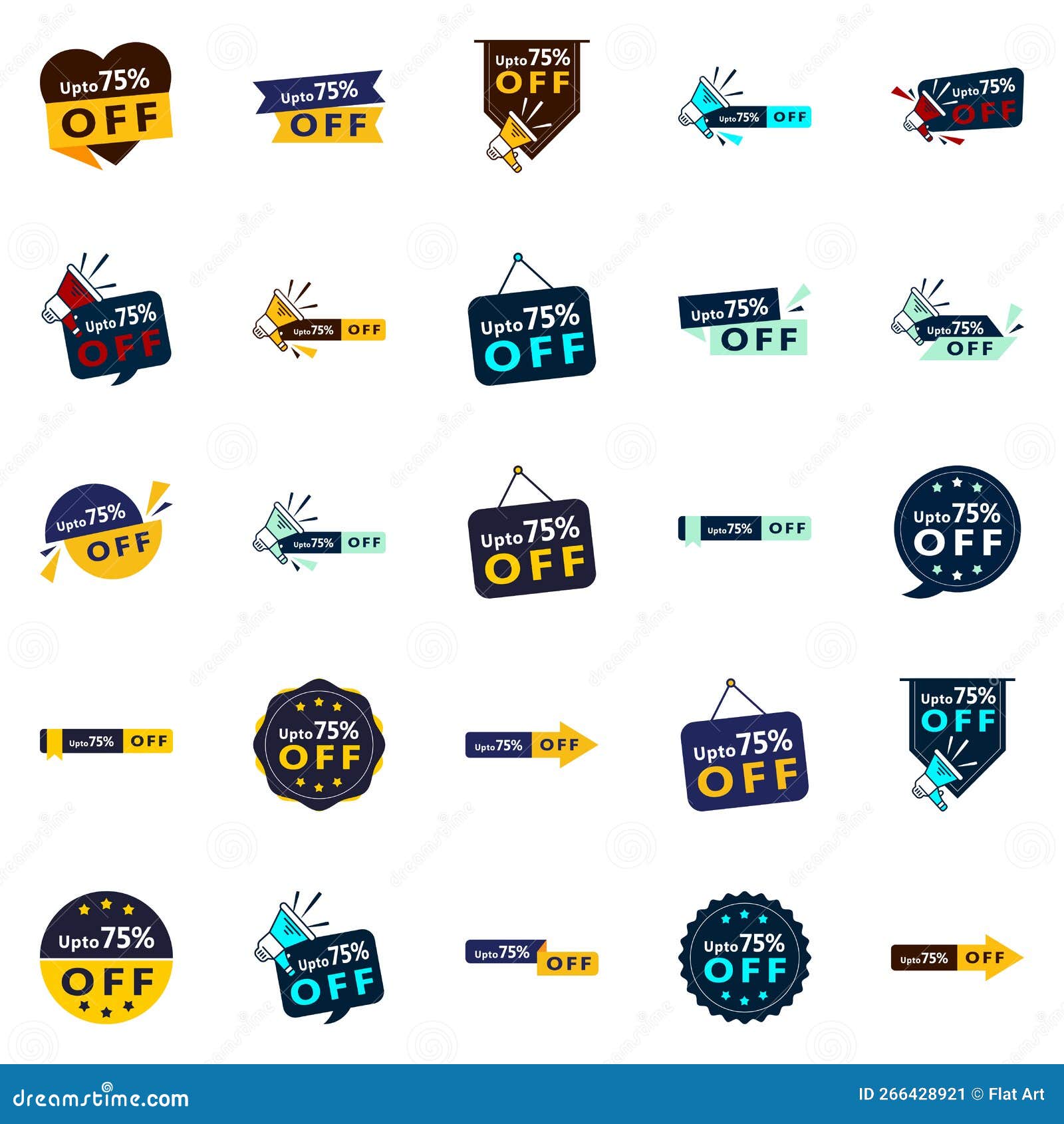 25 Dynamic Vector Designs in the Up To 70 Off Pack Perfect for Discount ...