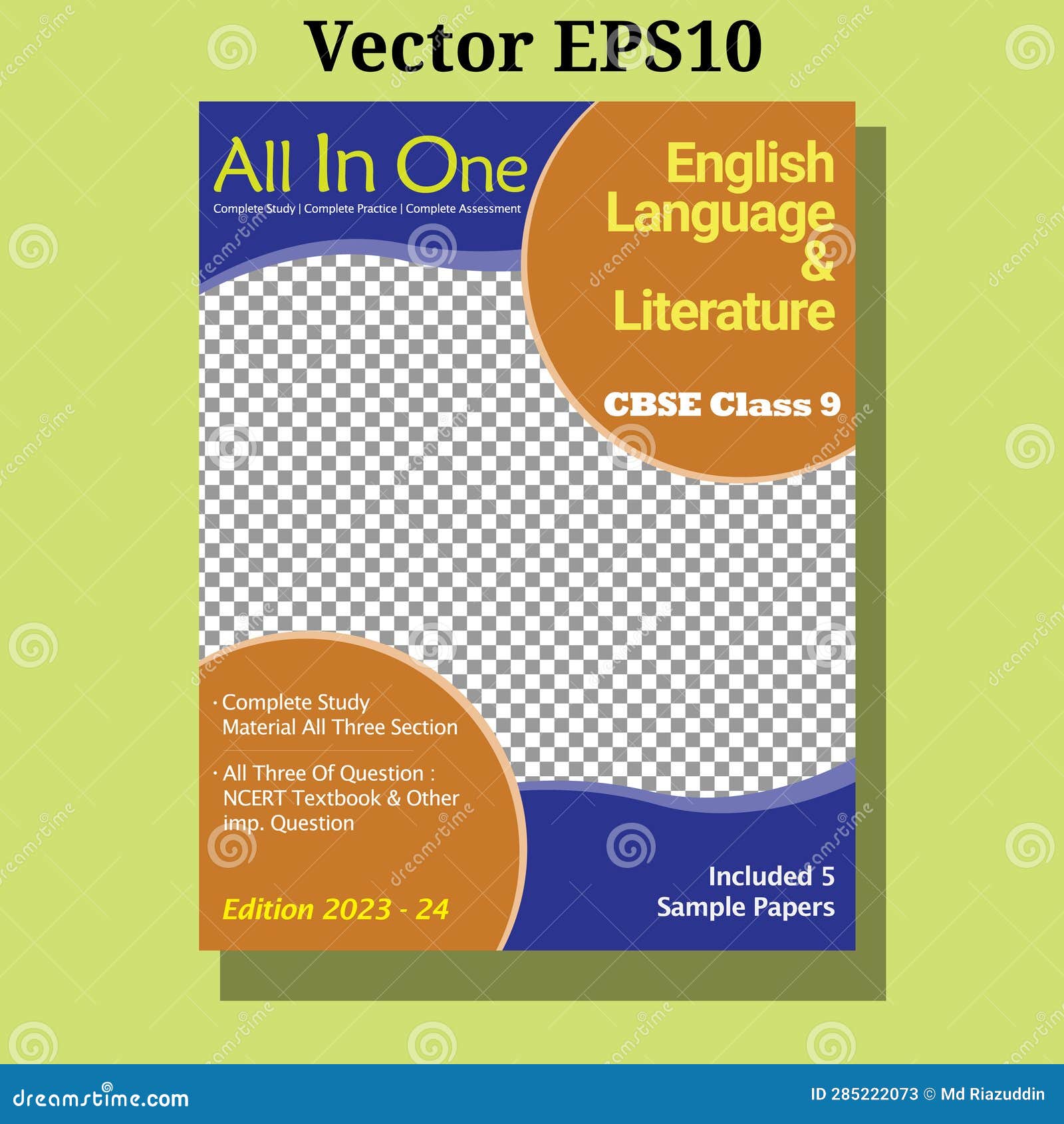 Dynamic Vector Illustrations for Eye-Catching Book Covers Stock Vector ...